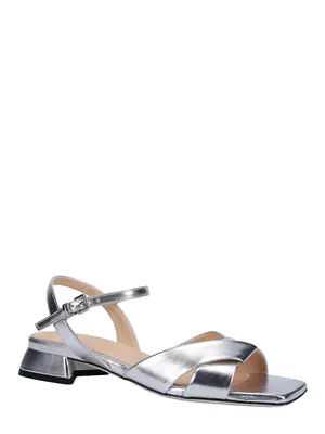 Ron White Brenna Ankle Strap Sandal - Silver