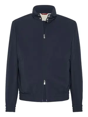 Brunello Cucinelli Water-resistant Bomber Jacket - Blue