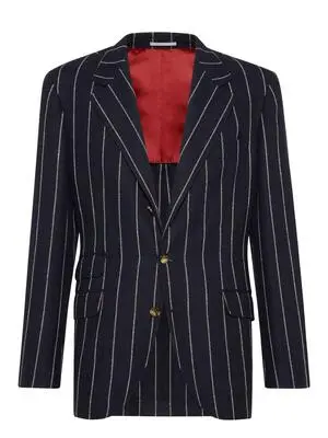 Brunello Cucinelli Cavallo Blazer - Blue