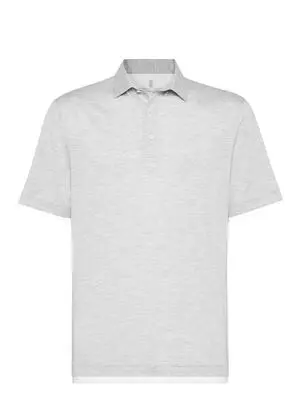 Brunello Cucinelli Layered Polo Shirt - Grey