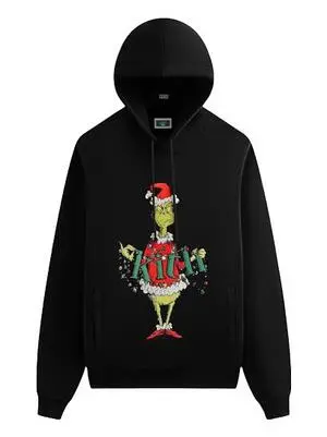 Kith X The Grinch Ornament Williams Iii Hoodie - Black