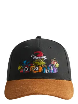 Kith X The Grinch Bay Snapback - Black