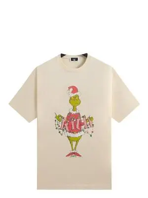 Kith X The Grinch Ornament Vintage Tee Shirt - Sandrift