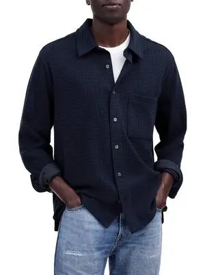 Madewell Devoe Button-up Shirt - Dark Baltic
