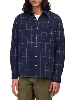 Madewell Devoe Button-up Shirt - Juniper Berry