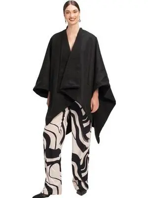 DIARRABLU Double-Layered Wrap Cape
