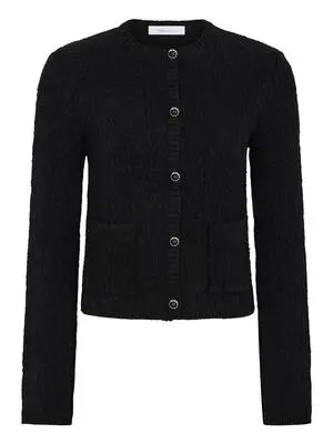 Rabanne Wool-cashmere Cardigan - Black