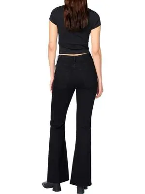Warp + Weft Mia High Rise Flare Jeans - Well