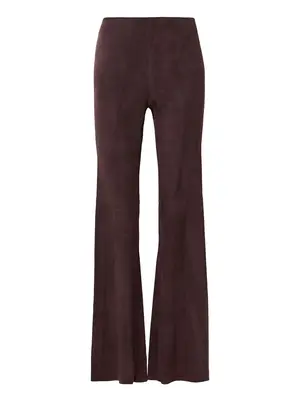 STOULS STOULS Gégé Suede Flared Pants