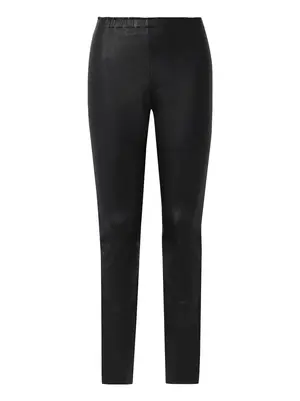 Stouls Carolyn Leather Leggings - Black