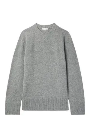 THE ROW The Row Sibem Wool And Cashmere-blend Sweater Gray