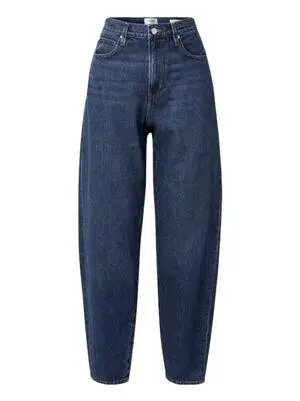 FRAME The Narrow High-rise Tapered Jeans - Blue