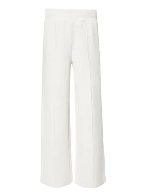 Varley High-rise Wide-leg Trousers - Ivory Marl