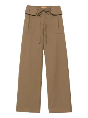 REJINA PYO Sonia Straight Trousers - Neutrals
