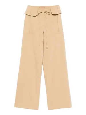 REJINA PYO Sonia Straight Trousers - Neutrals