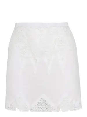 AMIR SLAMA Amir Slama Lace Mini Skirt