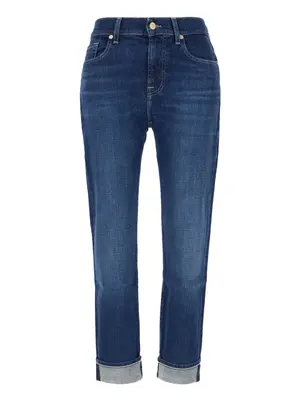 7 For All Mankind Straight-leg Jeans - Blue