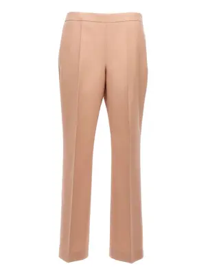 JIL SANDER Wool Tailored Trousers - Neutrals