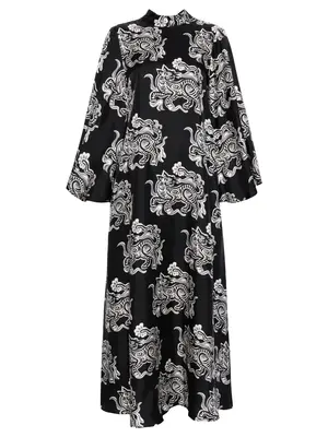 La DoubleJ Magnifico Maxi Dress - Black