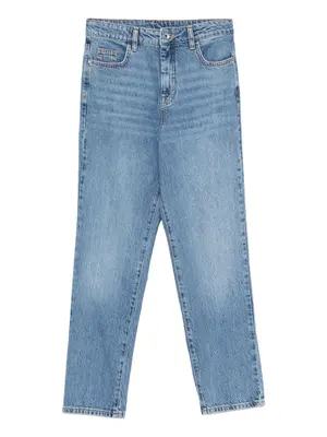 Patrizia Pepe Fly-motif Jeans - Blue