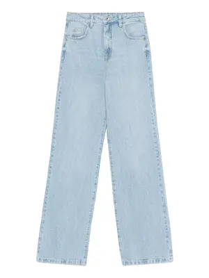 Patrizia Pepe Fly-motif Jeans - Blue