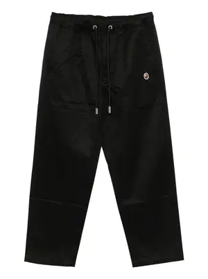 A BATHING APE Ape-head Trousers - Black