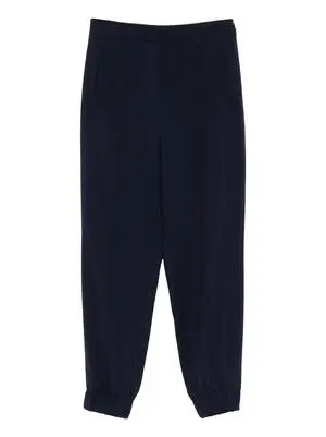 Patrizia Pepe Fly-motif Track Pants - Blue