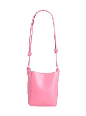JIL SANDER Calfskin Cross-body Bag - Pink