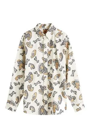 HUMAN MADE Paisley Bd Shirt - White