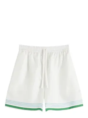 Casablanca Tennis Icon Drawstring Shorts - Metaphysical Tennis Icon