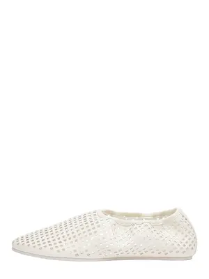 ST. AGNI ST. Agni Perforated Ballet Flats