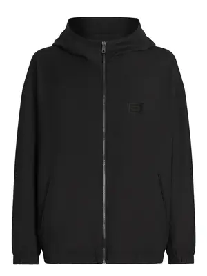 Dolce & Gabbana Appliqué Lightweight Jacket - Black