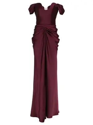 ANA RADU Ana Radu Drape-Detail Maxi Dress