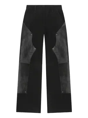 HELIOT EMIL Lorica Carpenter Trousers - Black