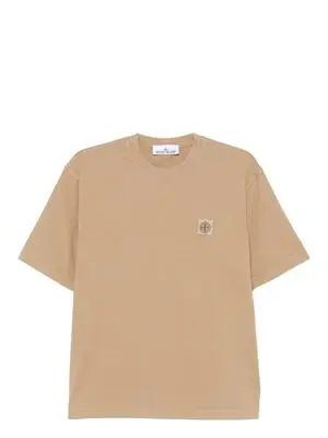 STONE ISLAND Logo-patch T-shirt