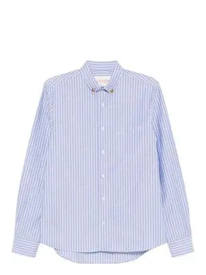 Valentino Garavani Striped Shirt - Blue