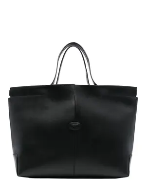 TOD'S Leather Tote - Black