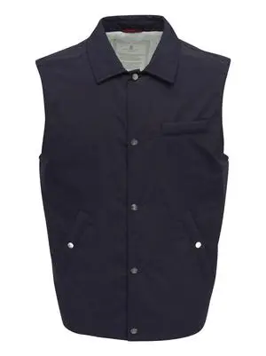 Brunello Cucinelli Padded Gilet - Blue