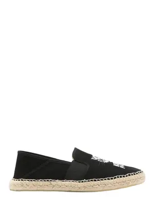 Kenzo Tiger-head Espadrilles - Black