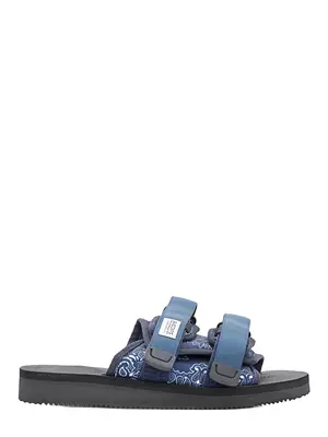 Suicoke Logo-patch Sandals - Blue