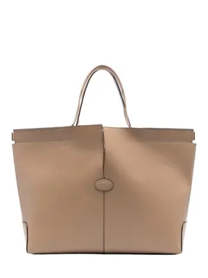 TOD'S Tod's Medium Leather Tote Bag Brown