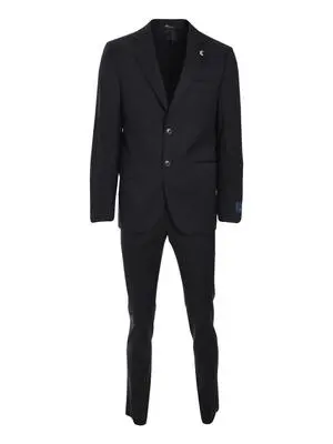 TOMBOLINI Single-breasted Suit - Black