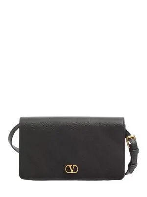 Valentino Garavani Mini Vlogo Signature Shoulder Bag - Black