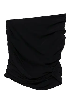 Magda Butrym Draped Mini Skirt - Black