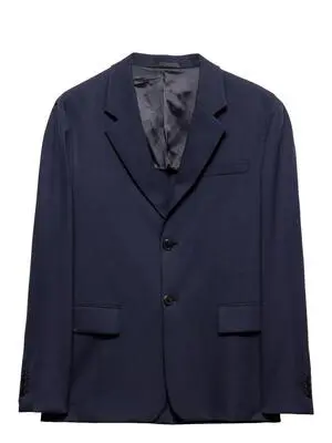 Prada Single-breasted Blazer - Blue