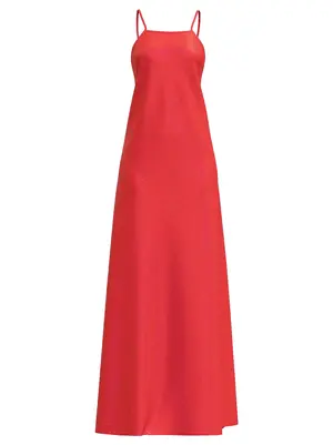 MARGHERITA MACCAPANI Luna Maxi Dress - Red