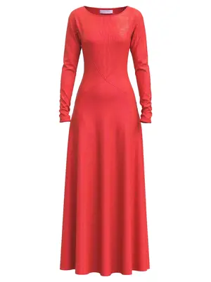 MARGHERITA MACCAPANI Juls Maxi Dress - Red