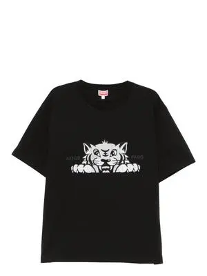 Kenzo Gots Happy Tiger T-shirt - Black
