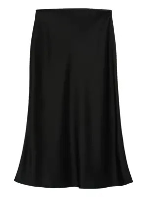 BLUMARINE Blumarine Satin Midi Skirt