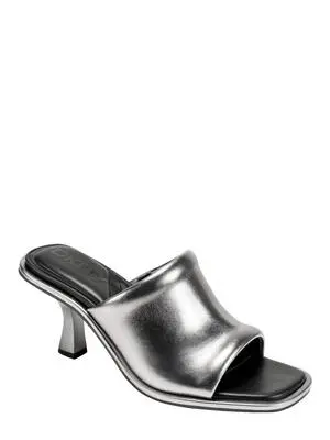 Dkny Metallic Sandals - Nickel
